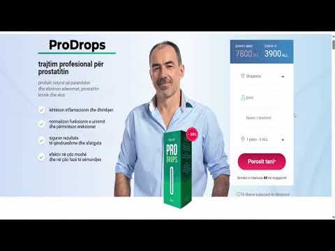 ProDrops (Albania, Kosovo) - trajtim profesional për prostatitin