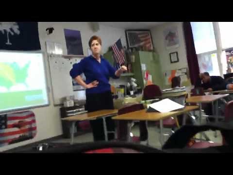 Teacher freaks out cause some students were late!