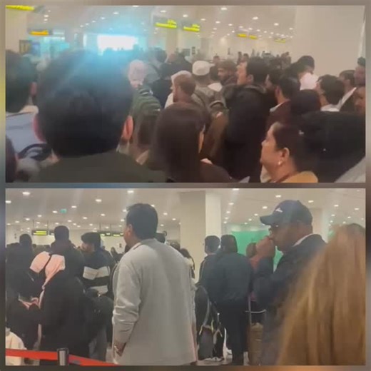ChampAlertsOnTheGo on Instagram: "#Islamabad: #IIAP - Passport Control situation since December 2025. Received similar complaints earlier as well. #IslamabadAirport Video Date: 13/1/26 at 7:30am. Received via traveller: I landed at Islamabad airport & there were more people there than I’ve ever seen (I go to the airport almost every month), and the crowd was out of control at the passport control area. People were cutting lines, pushing each other, forcing themselves through & pushing women away