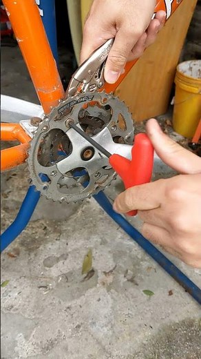 How To Remove Seized Chainring Bolt