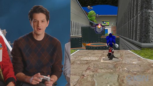 49K views · 548 reactions | Sonic 3's Ben Schwartz, James Marsden, and Tika Sumpter joined IGN's Jeffrey Vega to play the iconic City Escape level from Sonic Adventure 2! | IGN | Facebook
