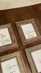 Working on some barn wood frame painted signs for the shoppe, coming Tuesday! Would make a wonderful Christmas gift! 🎄 | The Gingham Cottage