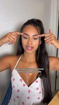 how to pluck your eyebrows without ruining your life: a detailed tutorial I have more to say but