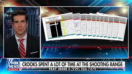 New records show Trump shooter, Thomas Crooks, underwent months of intense preparation leading up to the assassination attempt. Crooks was training right under DHS ‘s nose. As for the rally, Secret Service not only ignored warnings and recommendations from the locals, but it’s now been a month and Senator Grassley says Secret Service still hasn’t met with the county swat team. | Jesse Watters