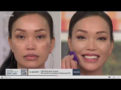 LWYA by Kim Gravel Skintastic Foundation Sponge Set on QVC