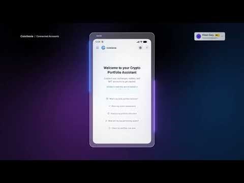 CoinGenie: AI-Powered Crypto Portfolio Analyst