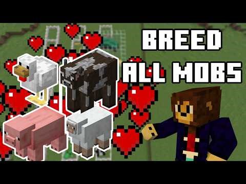 How To Breed ALL Mobs in Minecraft 1.21