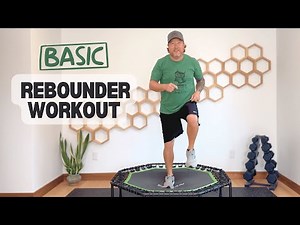 Clumsy to Confident: 15 Minute Beginner Mini Trampoline Rebounder Workout | 110-115bpm