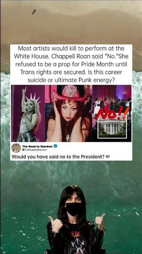Why Chappell Roan REJECTED The White House. #ChappellRoan #WhiteHouse #Pride #Activism #HotTake