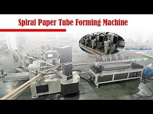 Spiral Paper Tube Winding Machine, Paper Core Rolling Machine