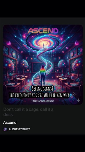 In the spiritual realm, Angel Number 237 is a powerful confirmation that you are aligning with the Divine. It is a sign that your prayers are being heard and your soul is graduating to the next level. ‘You’re getting closer to the Divine.' If you saw the 237 message comment ‘Key’ ‘🗝️’. This isn't just music; it’s a synchronicity, a reminder that every test you've faced was just a lesson to prepare you for this exact ascension. Stay in excitment, stay in the present. The signs are all around you