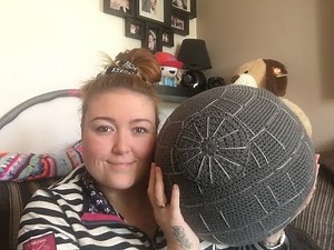 Crochet Death Star