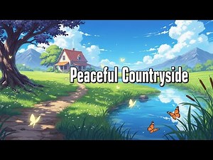 Peaceful Countryside Loop – Relaxing Nature Ambience | Studio Ghibli Inspired 🌞🌿