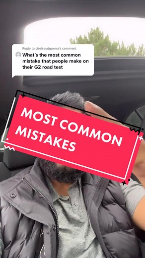 Common Mistakes on Your Driving Test