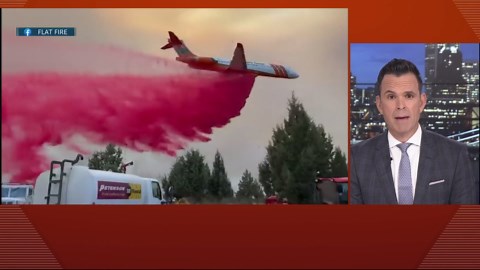 Flat Fire in central Oregon burns over 23,000 acres