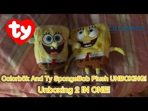 Colorbök And Ty SpongeBob Plush UNBOXING!