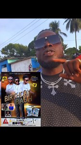 If You miss tomorrow Birthday Bash, you will missing a whole lot, So Stop playing Join Us Tomorrow at Sherif Beach 🏖️ | Mande Street Fries