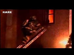 Minneapolis Firefighter Ladder Slide Close Call Window Bailout