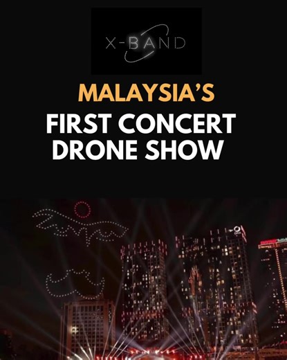 Historic Concert Drone Show by Hip Hop Tamizha