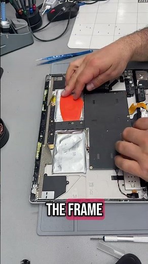 Surface Laptop Battery Replacement #microsoft #repair #battery