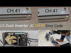 LG Dual Inverter AC CH 41 Error Code #Ch41 #lgac #acrepair #voltasac #hitachiac