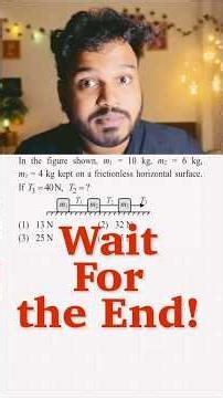 Most Students Fail to Solve this Tension Problem! #jee #neet #physics