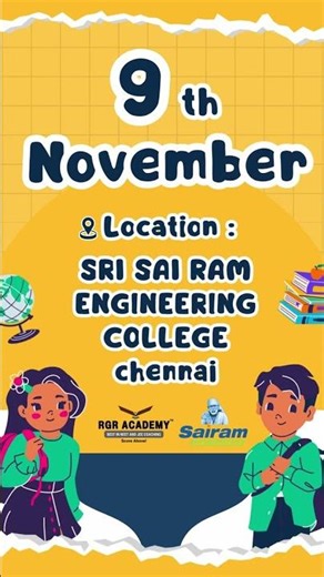 Mock Exam 2026 by RGR Academy & Sairam Institution | Free NEET & JEE Main Exam on 9th Nov!