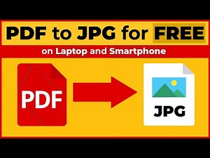 How to Convert PDF to JPG