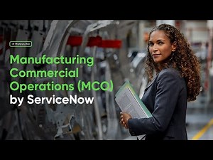 Introducing Manufacturing Commercial Operations