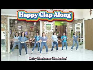 HAPPY CLAP ALONG - LINE DANCE/ Demo by Daisy LD( Seniorita)/ 26.6.2025