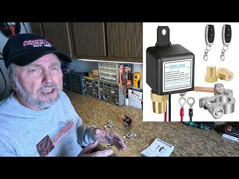 Remote Battery Disconnect Switch for most Vehicles