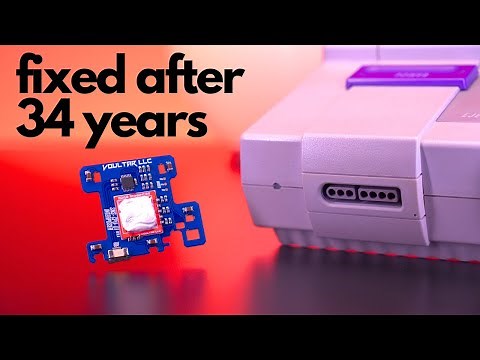 Someone Finally Fixed The Super Nintendo! | Edge Enhancer Mod