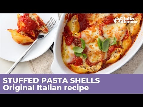 STUFFED PASTA SHELLS - Original Italian recipe