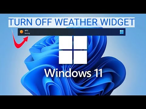 How to Turn Off Weather Widget in Windows 11 | Windows 11 #windows11 #windows11tips