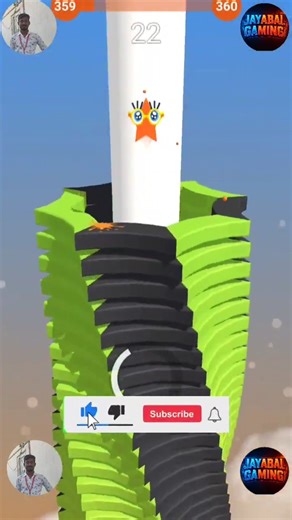 💥🎮🔥 Stack Ball 3D Gameplay ⚡😱 Viral Smash Action 🚀