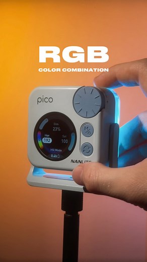 PETR ZAVYALOV | MISTERTWISTER on Instagram: "RGB color combinations with brilliant NANLITE Wand, and NANLITE Pico Mix colors wisely @advancedmedia.ae Save and follow me for more life hacks❤️‍🔥 #light #howto #colors #nanlitewand #nanlitepico #rgb #lighting #cinematic #video #viralgame"