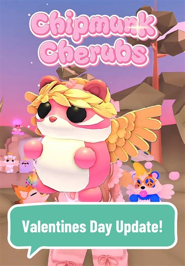 Adopt me Valentine’s Day update starts this Friday! Ahhh I can’t wait to see the Dragon! #playadoptme #robloxadoptme #adoptme #adoptmefyp #adoptmeroblox rose dragon chipmunk cherubs robot new adoptme update leak