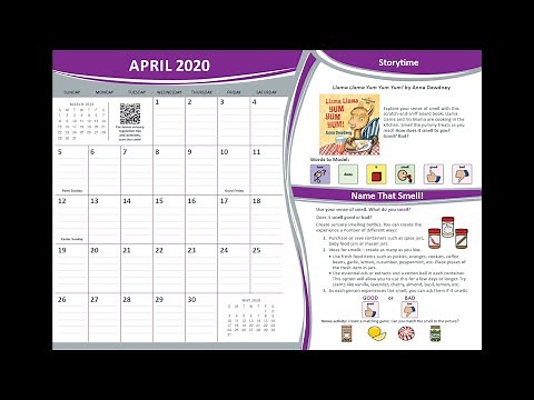 Llama Llama Yum Yum Yum! - April 2020