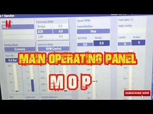 Electronic Engine Explained: Main Operating Panel (MOP)