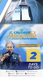 THE CRUSADE IN ARGENTINA IS HERE! It is time again for the inscrutable move of the Holy Spirit! Viewers all over the world, join TB Joshua Ministries on Emmanuel TV for the live broadcast of the Crusade In Argentina With Pastor Evelyn Joshua! From October 11-12, 2024, the city of Resistencia in the Chaco Province of Argentina will be the centre of gravity as God's Spirit moves mightily across South America! Download the Emmanuel TV App and Get Connected! #ArgentinaCrusadewithPastorEvelynJoshua #