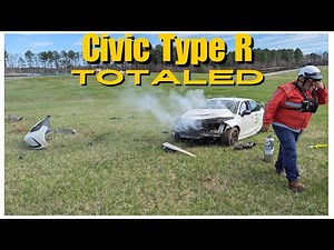 FL5 Civic Type R Crashed Hard...Totaled