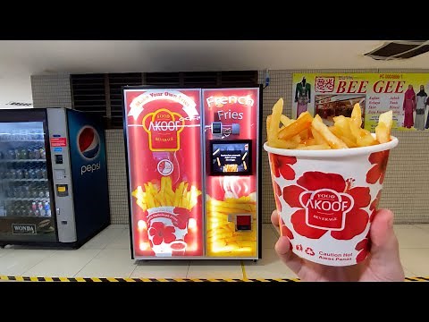 French Fries Vending Machine