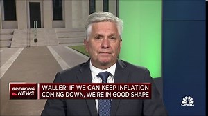 Fed Governor Christopher Waller: Job market is beginning to soften