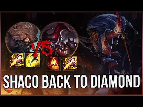 Team-friendly Shaco Jungle to Diamond [League of Legends] Full Gameplay - Infernal Shaco