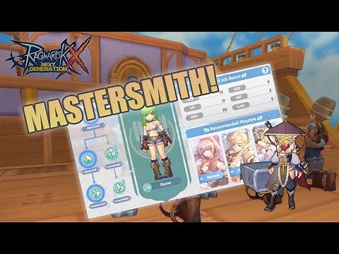 MASTERSMITH Guide - Build, Stats and Skill setup