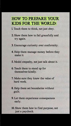 10 Parenting Lessons Every Child Needs to Succeed in Life