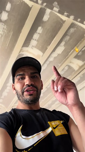 استخدم الجبسمبورد لإنشاء تصميمات معقدة على السقف مثل الأقواس والأنماط الهندسية المميزة #plaque #tools #ba13 #isolation #platre @MouradBa13