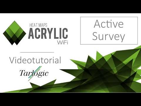 Wireless Active Survey - How to perform an Active wireless site survey with Acrylic Wi-Fi Heatmaps