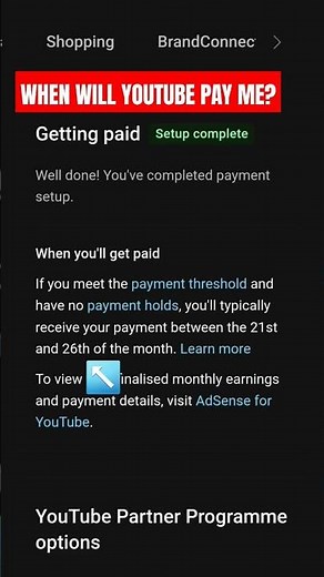 When will youtube pay me get paid by youtube get paid adsense when will i receive my adsense payment