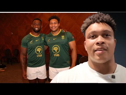 Zachary Porthen on his SPRINGBOK DEBUT | Springboks Post-Match Interview